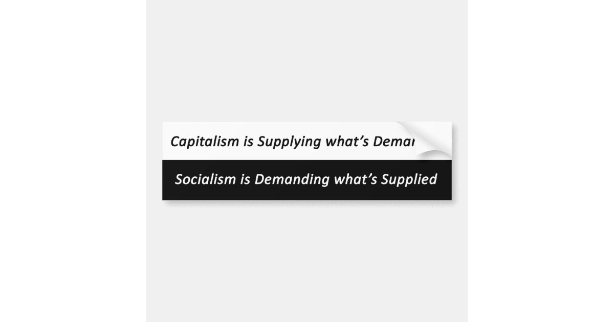 Black and White Bumper Sticker | Zazzle