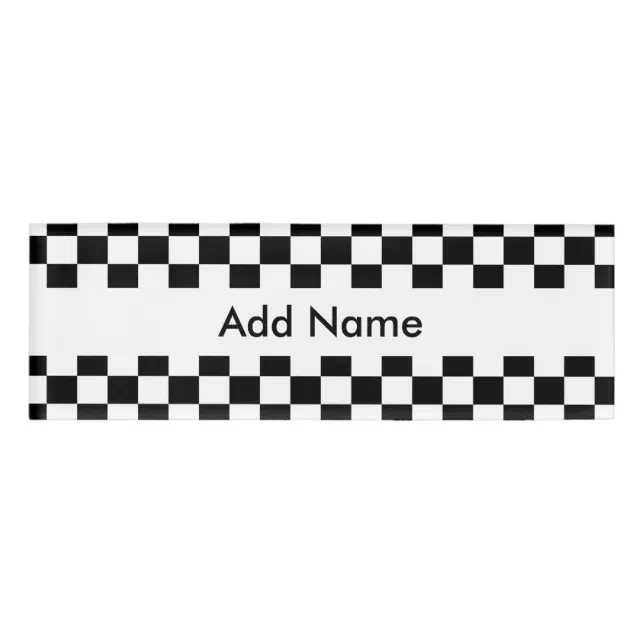 checkered pattern name