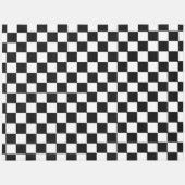 Black And White Checkered Checkerboard Pattern Rug | Zazzle