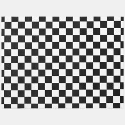 Black And White Checkered Checkerboard Pattern Rug | Zazzle
