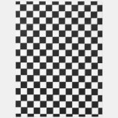 Black And White Checkered Checkerboard Pattern Rug | Zazzle