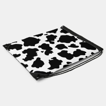 Black and white cow print backpack | Zazzle