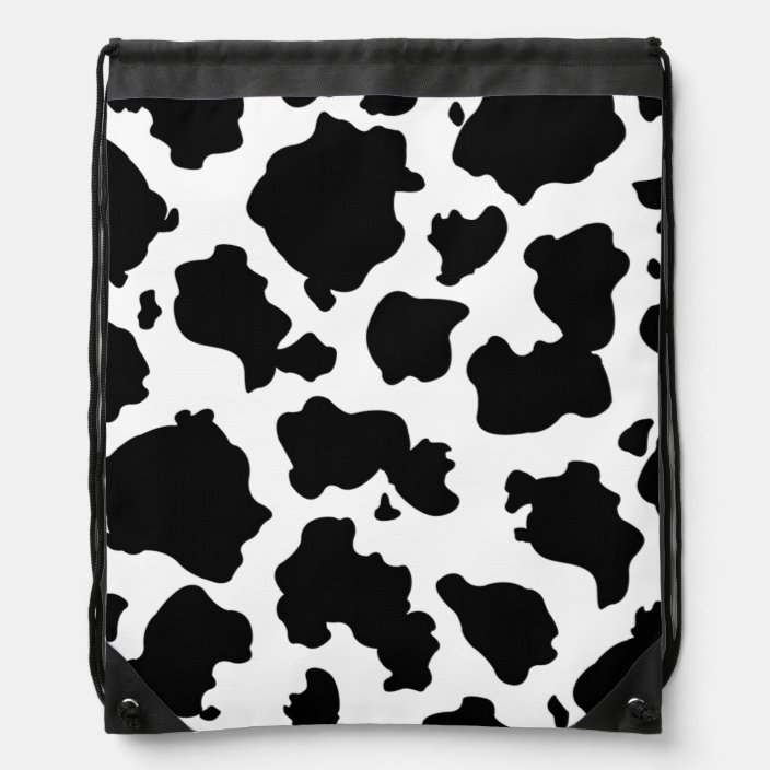 Black and white cow print backpack | Zazzle.com