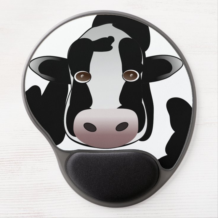 Black and White Cow Print Mouse Pad | Zazzle