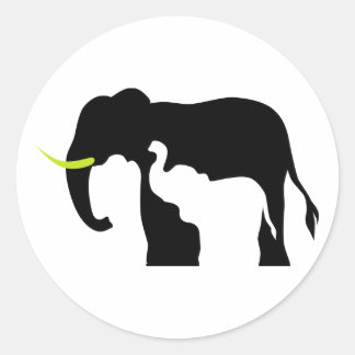 Elephant Stickers | Zazzle