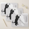 BLACK AND WHITE FILE FOLDER | Zazzle