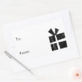 black and white gift tags | Zazzle