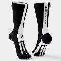 Black and White Halloween Skeleton Foot Spooky Socks | Zazzle