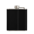 Black and White Minimalist Modern Monogram Flask | Zazzle
