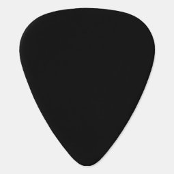 Black and White Minimalist Modern Monogram Guitar Pick | Zazzle