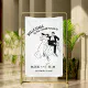 Black and White Modern Minimalist Wedding Banner | Zazzle
