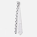 Black and White Polka Dot Pattern. Spotty. Tie | Zazzle