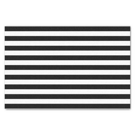 Black and White Stripe Pattern Tissue Paper | Zazzle.com