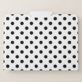 Black and White Striped Polka Dot File Folder | Zazzle