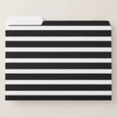 Black and White Striped Polka Dot File Folder | Zazzle