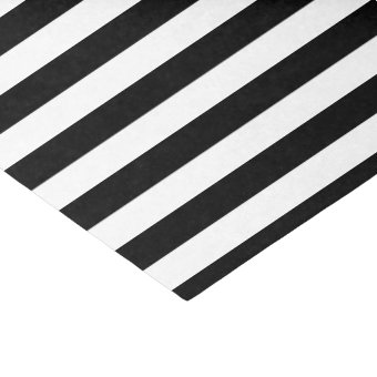 Black and White Striped Tissue Paper | Zazzle