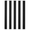 Black and White Stripes, Striped, Lines, Your Name Clipboard | Zazzle