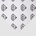 Black and white version of diamond tissue paper | Zazzle