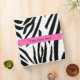 Black and White Zebra Print with Hot Pink Binder | Zazzle
