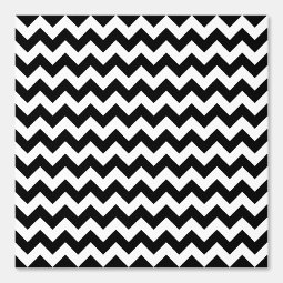 Black and White Zigzag Pattern, Chevron Pattern Wallpaper | Zazzle