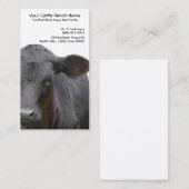 Black Angus Cattle Ranch Business Card | Zazzle