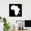 Black Audacious Africa Poster | Zazzle