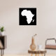 Black Audacious Africa Poster | Zazzle