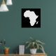Black Audacious Africa Poster | Zazzle