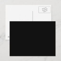 Black Background Postcard | Zazzle