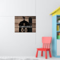 Black Barn Brown Wood Rustic Farmhouse Country Art Poster | Zazzle