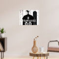 Black Barn White Wood Rustic Farmhouse Country Art Poster | Zazzle