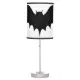 Black Bat Table Lamp,White Table Lamp | Zazzle