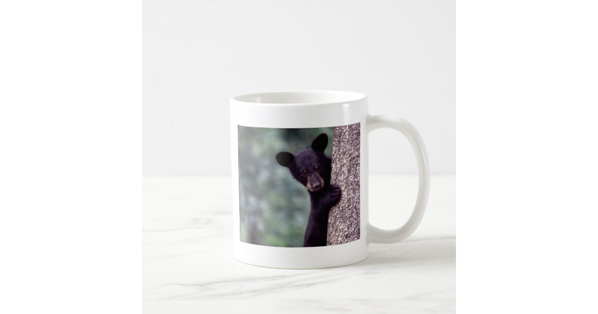 Black Bear Cub Coffee Mug | Zazzle