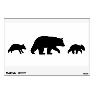 Black Bear Wall Decals & Wall Stickers | Zazzle