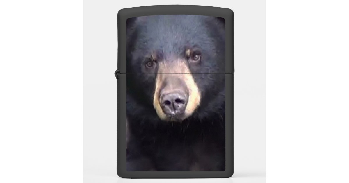 Black Bear Zippo Lighter | Zazzle