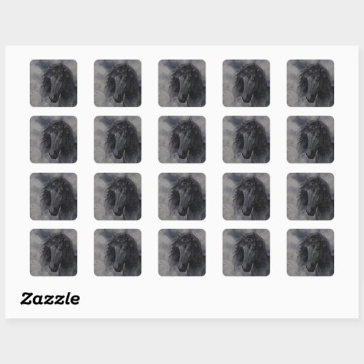 Black Beauty Sticker | Zazzle