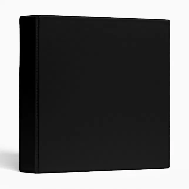 Black Binder | Zazzle