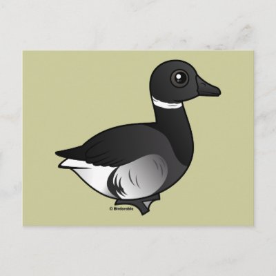 Cute Brant Goose by Birdorable
