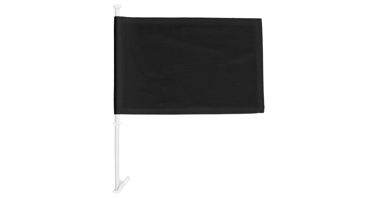 Black Car Flag | Zazzle
