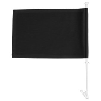 Black Car Flag | Zazzle