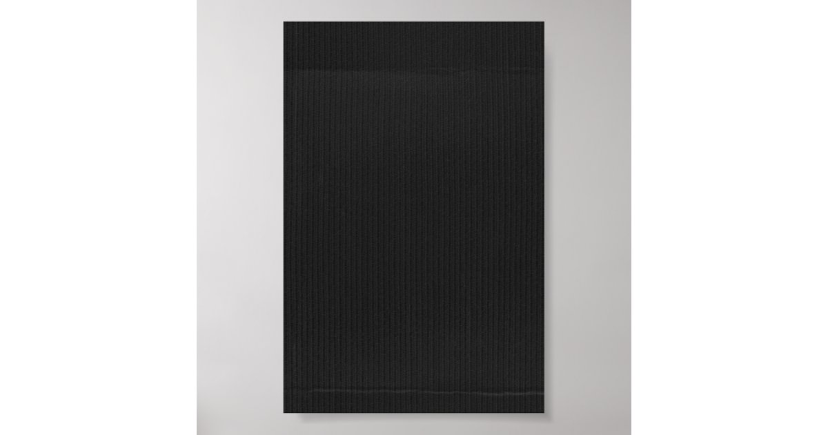 Black Cardboard Textured Background Poster | Zazzle