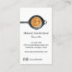 Black Cast Iron Skillet Personal Chef & Catering Business Card | Zazzle