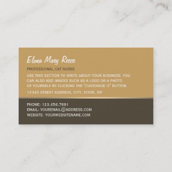 Black Cat, Cattery, Pet Boarding Business Card | Zazzle