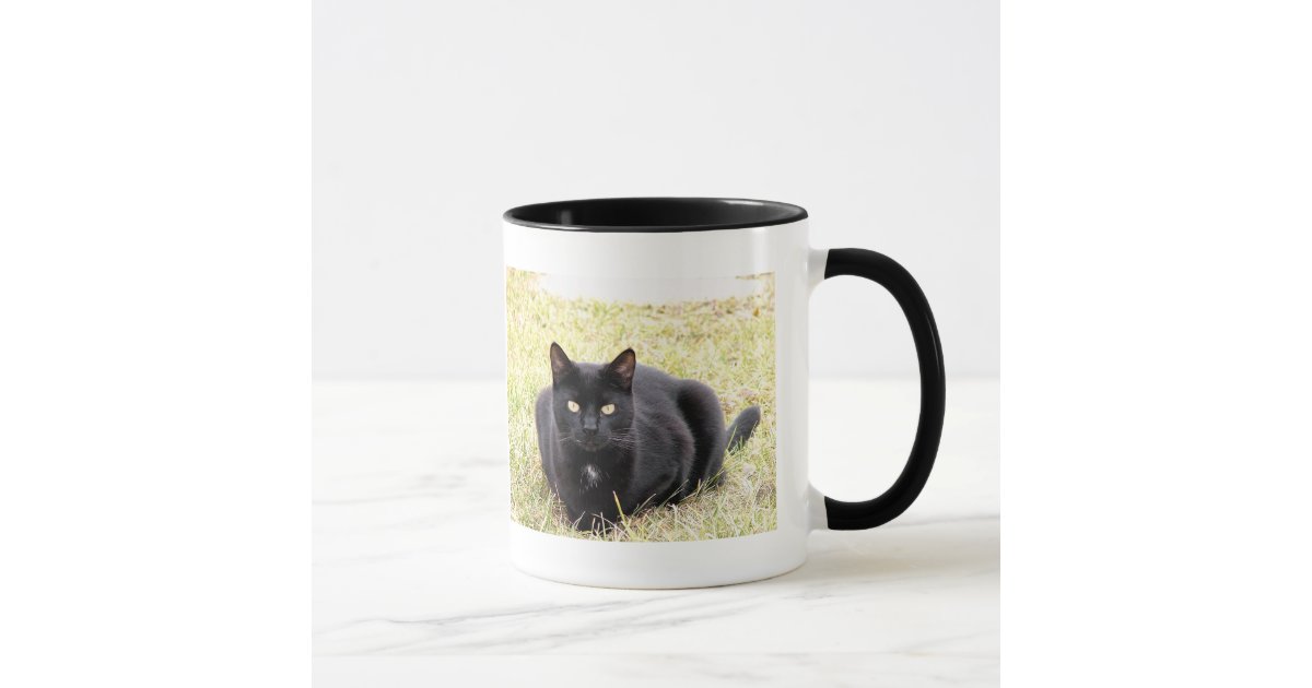 Black Cat Mug | Zazzle