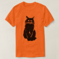 Black Cat T-shirt | Zazzle