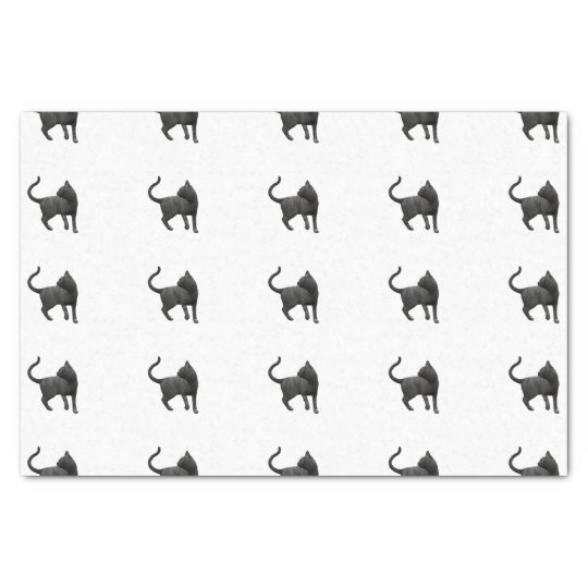 Black Cat Tissue Paper | Zazzle.com