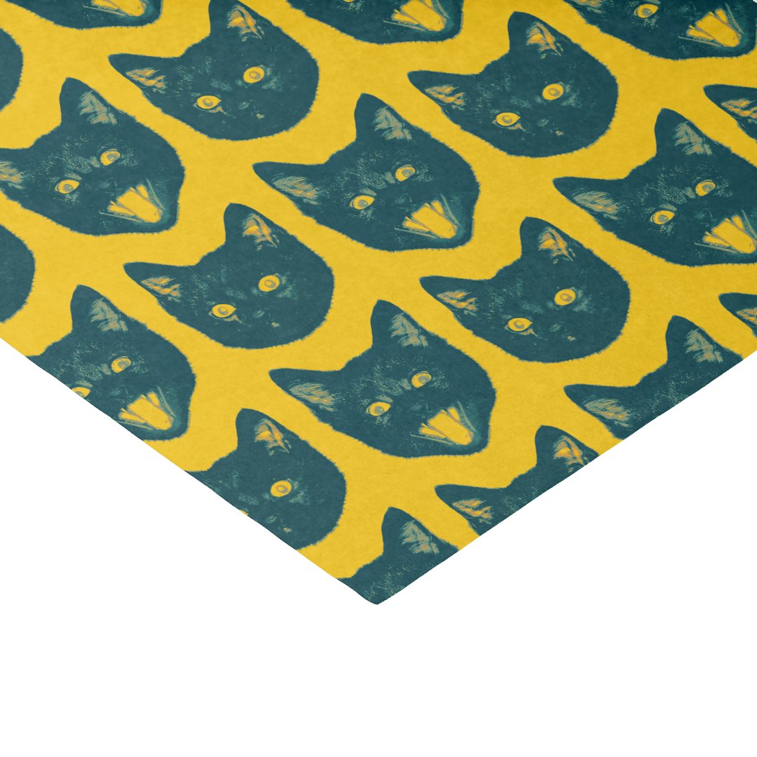 Black Cat Tissue Paper | Zazzle