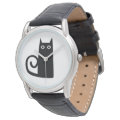Black Cat Watch | Zazzle