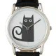 Black Cat Watch | Zazzle