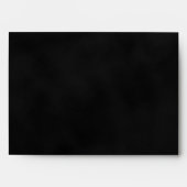 Black Chalkboard Red Floral Goth Wedding Envelopes | Zazzle